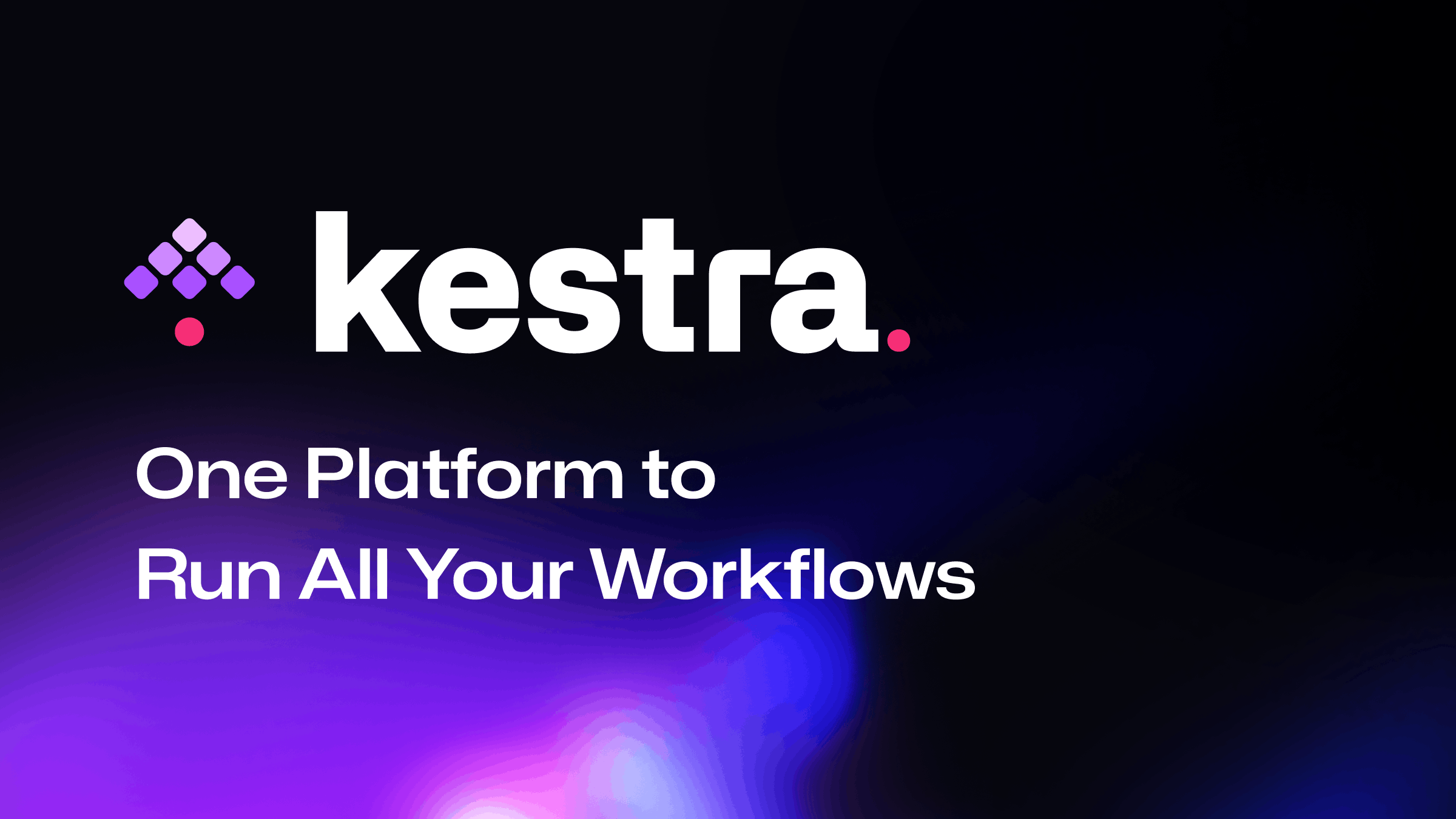 Orchestrate Python Workflows Kestra